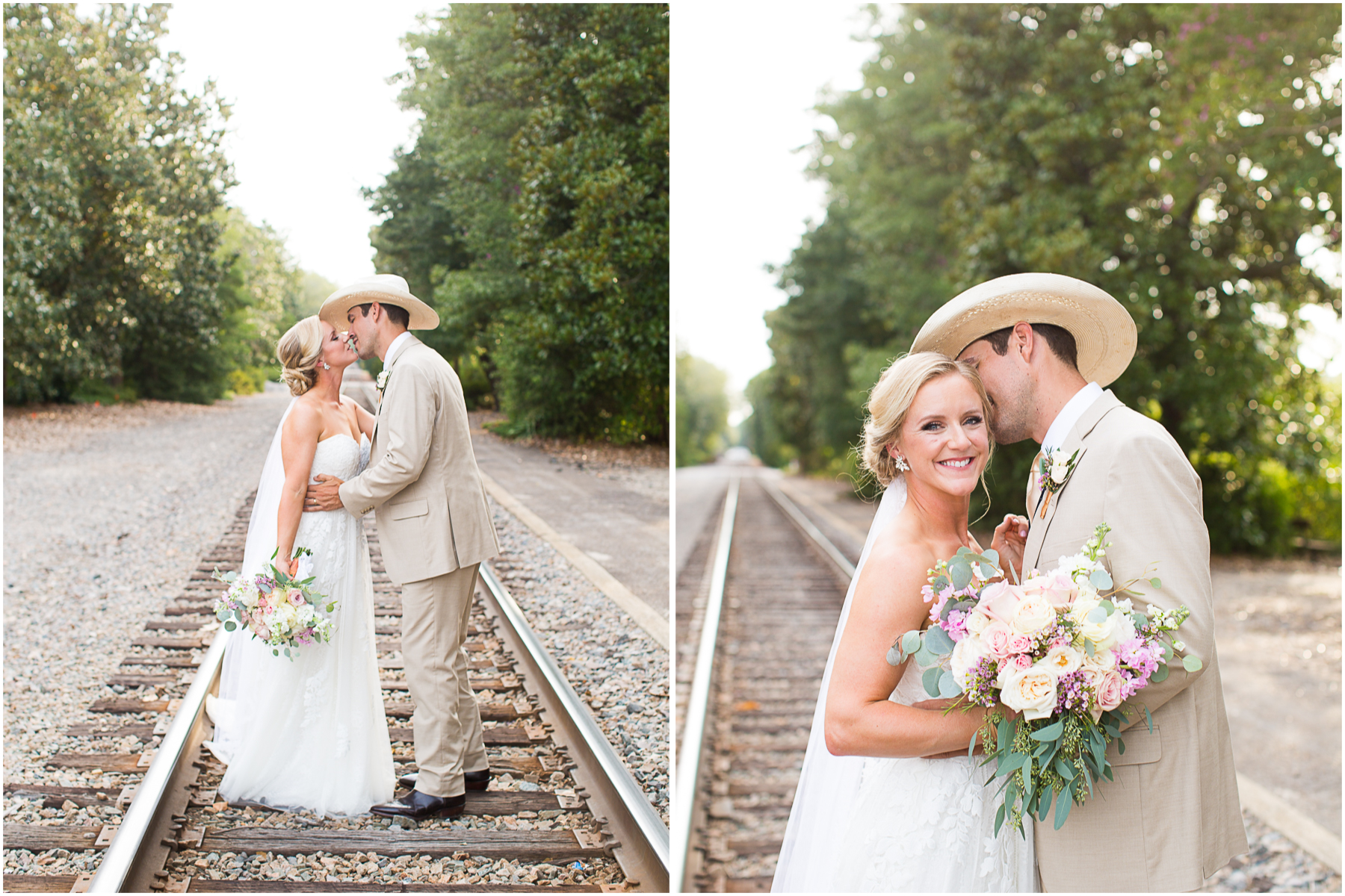 305 Trackside Wedding - Southern Pines Wedding Photographer